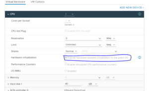 Enable AVX2 on a Virtual Machine – geekmungus